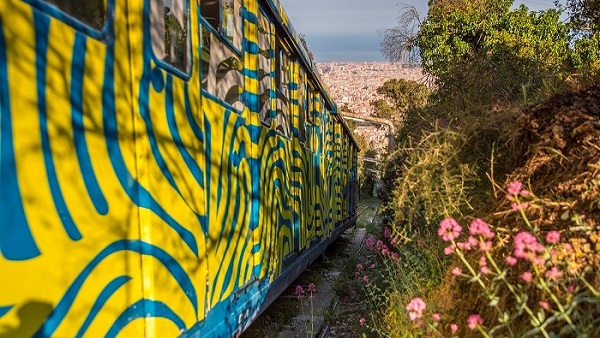 History of the funicular | Tibidabo Amusement Park